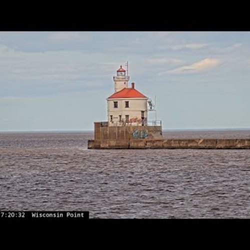 Wisconsin Point Lighthouse Live Webcam | Lake Superior Views