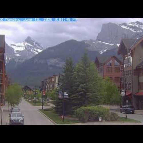 Spring Creek Drive & Rocky Mountains Live View