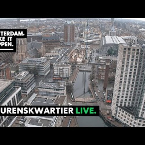 Laurenskwartier Skyline Over The Binnenrotte