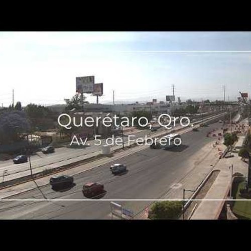 Avenida 5 de Febrero Traffic Live
